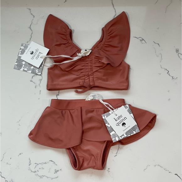 kate quinn | Swim | 3mo Kate Quinn New Mauve Bikini Swim Suit | Poshmark